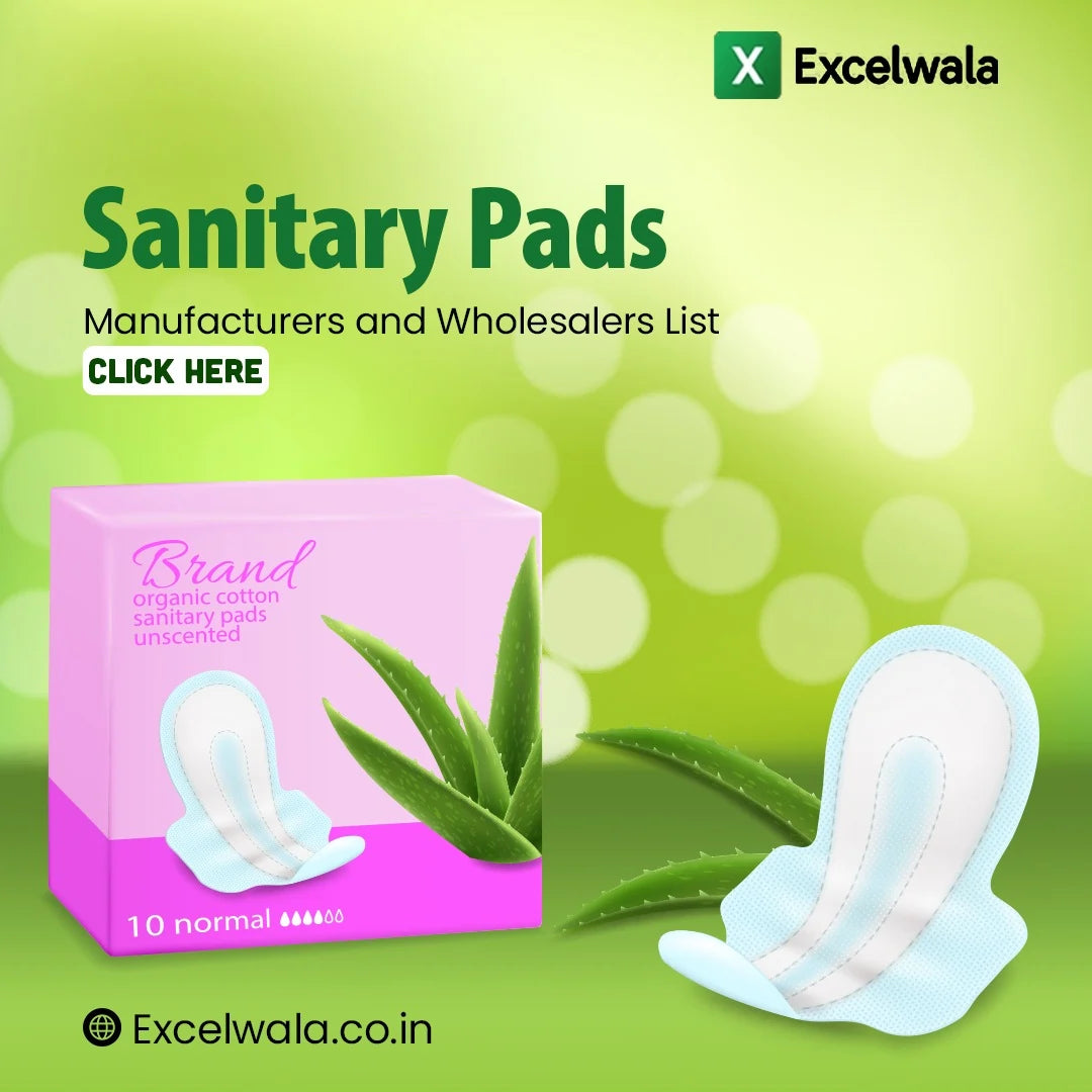 Sanitary Pads Manufacturers and Wholesalers List – Excelwala