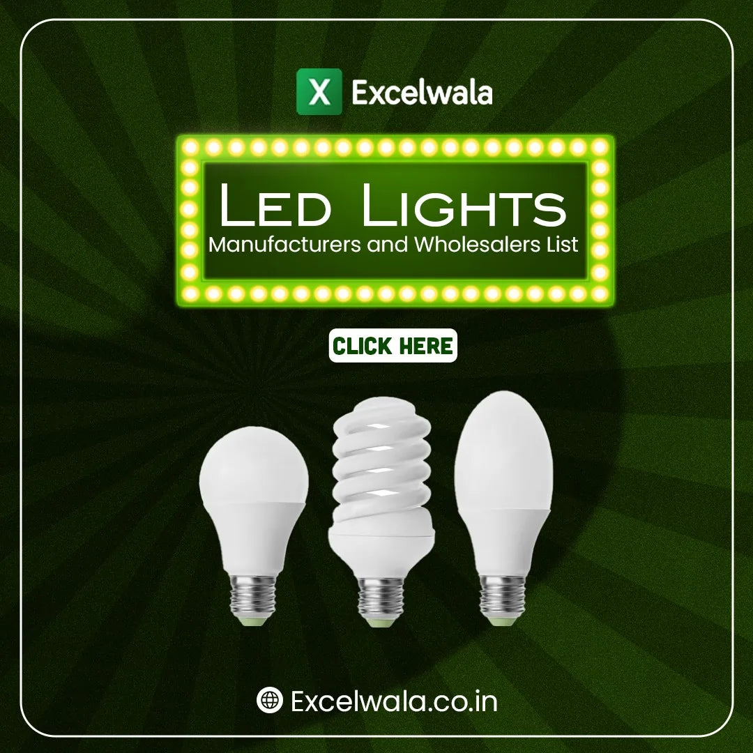 Led Lights Manufacturers and Wholesalers List – Excelwala